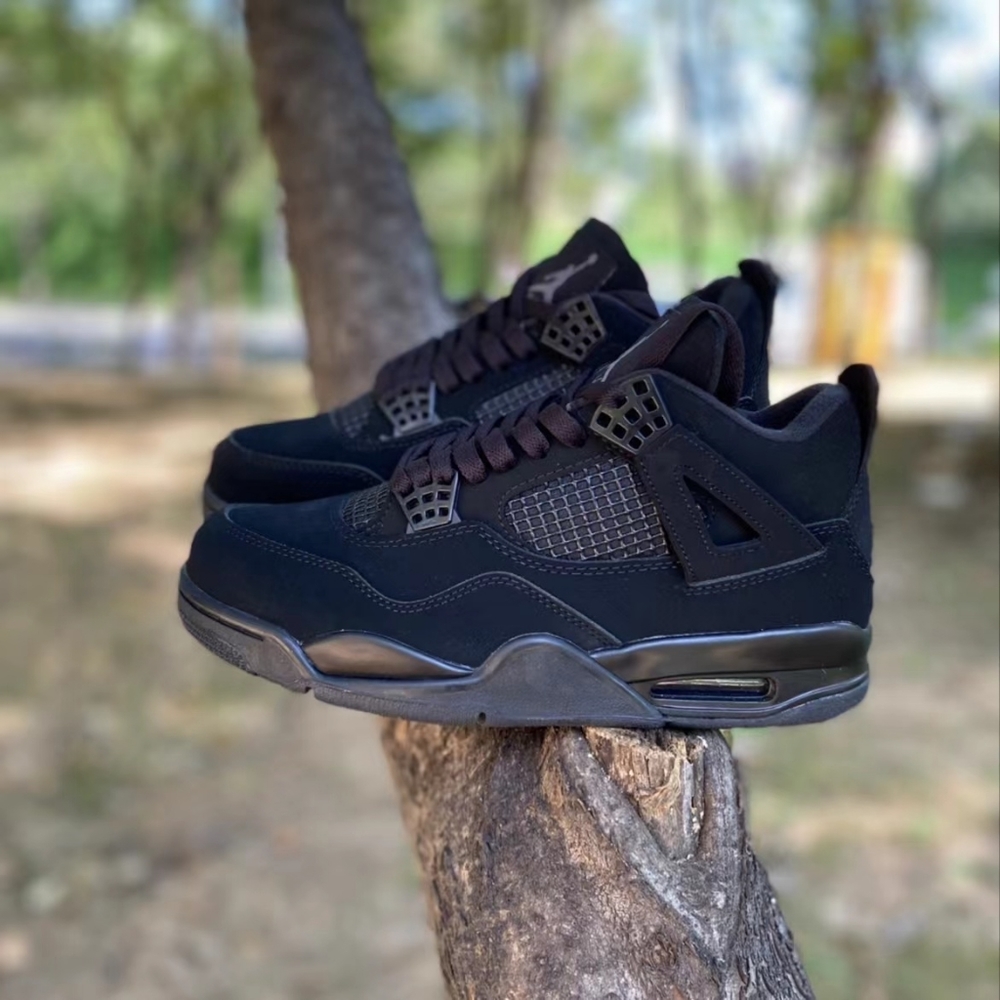 Jordan Air Jordan 4 Black Cat High Top Retro Basketba… - Gem